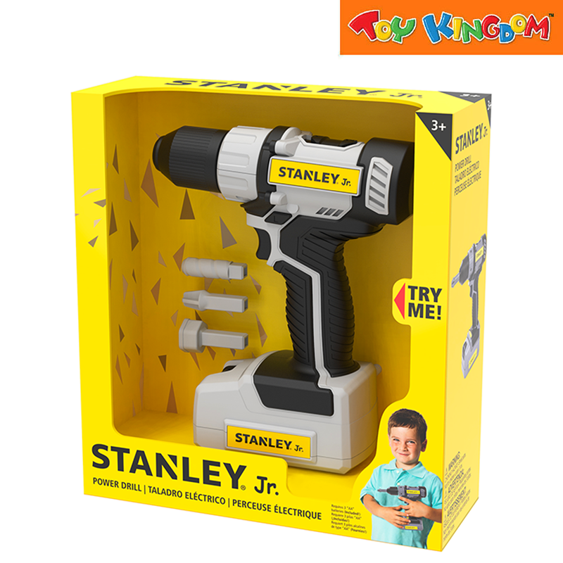 Stanley Jr. Battery Operated Power Drill | Toy Kingdom