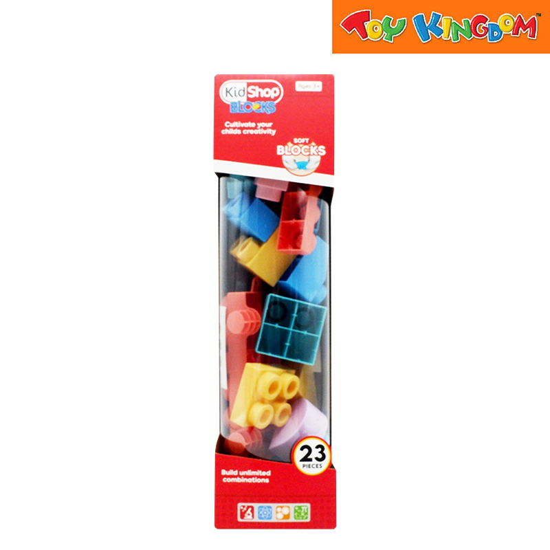 KidShop 23pcs Soft Blocks | Toy Kingdom