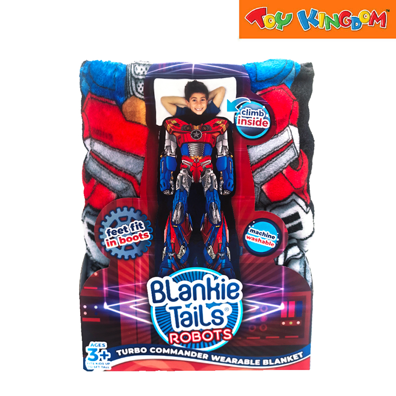 Blankie Tails Robot Turbo Commander Wearable Blanket | Toy Kingdom