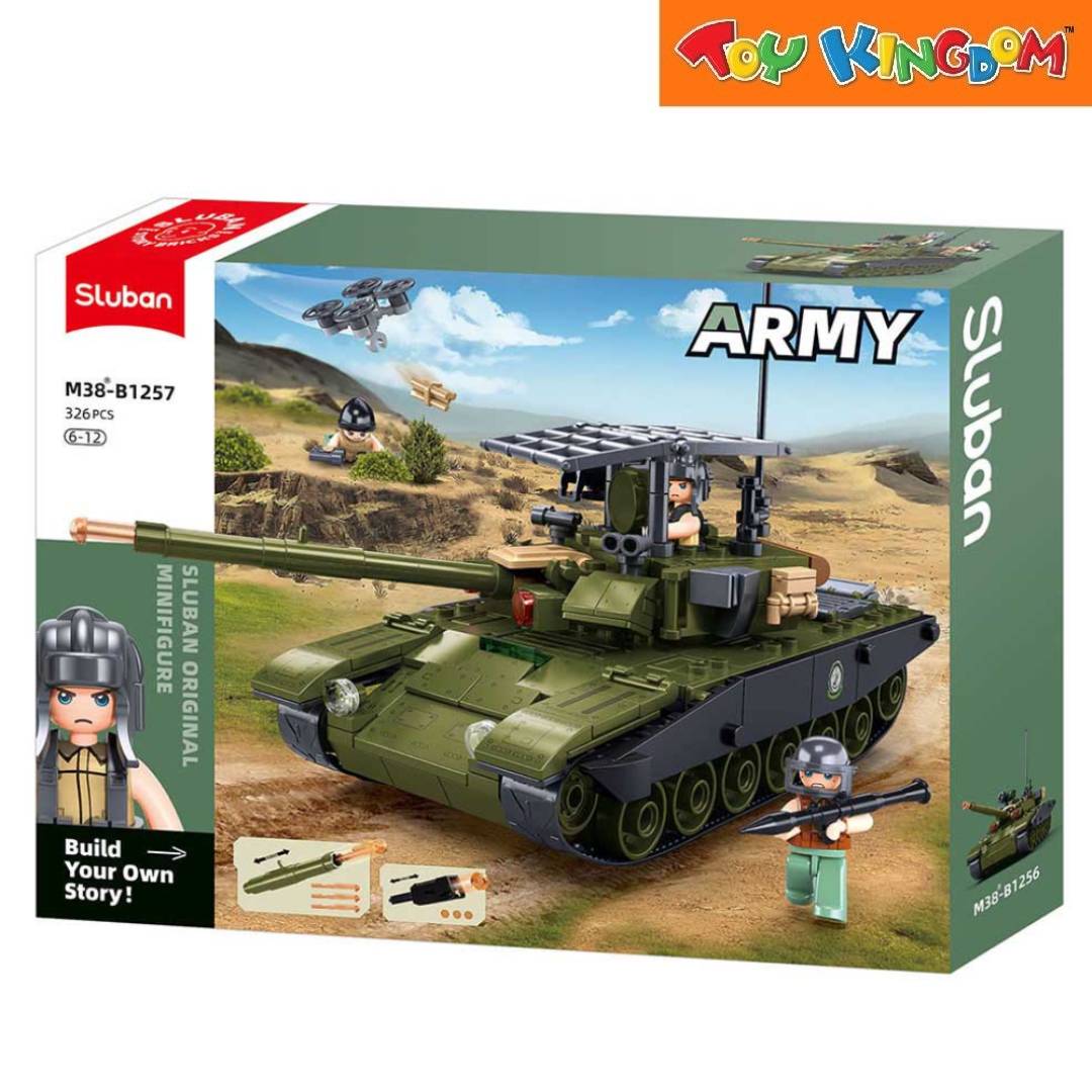 Sluban Army Main Battle Tank 326pcs Building Set | Toy Kingdom