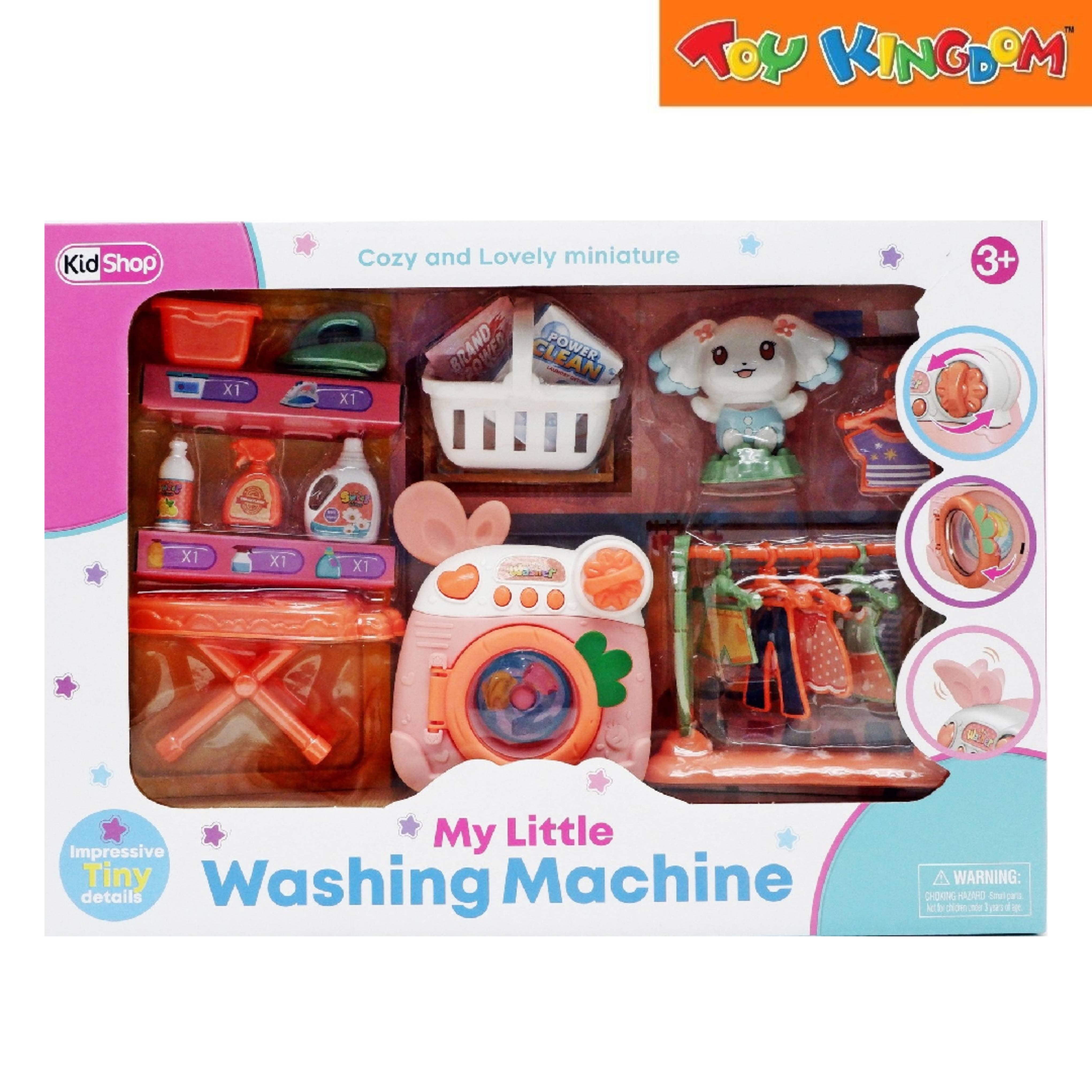 KidShop Cozy & Lovely Miniature My Little Washing Machine Playset – Toy ...