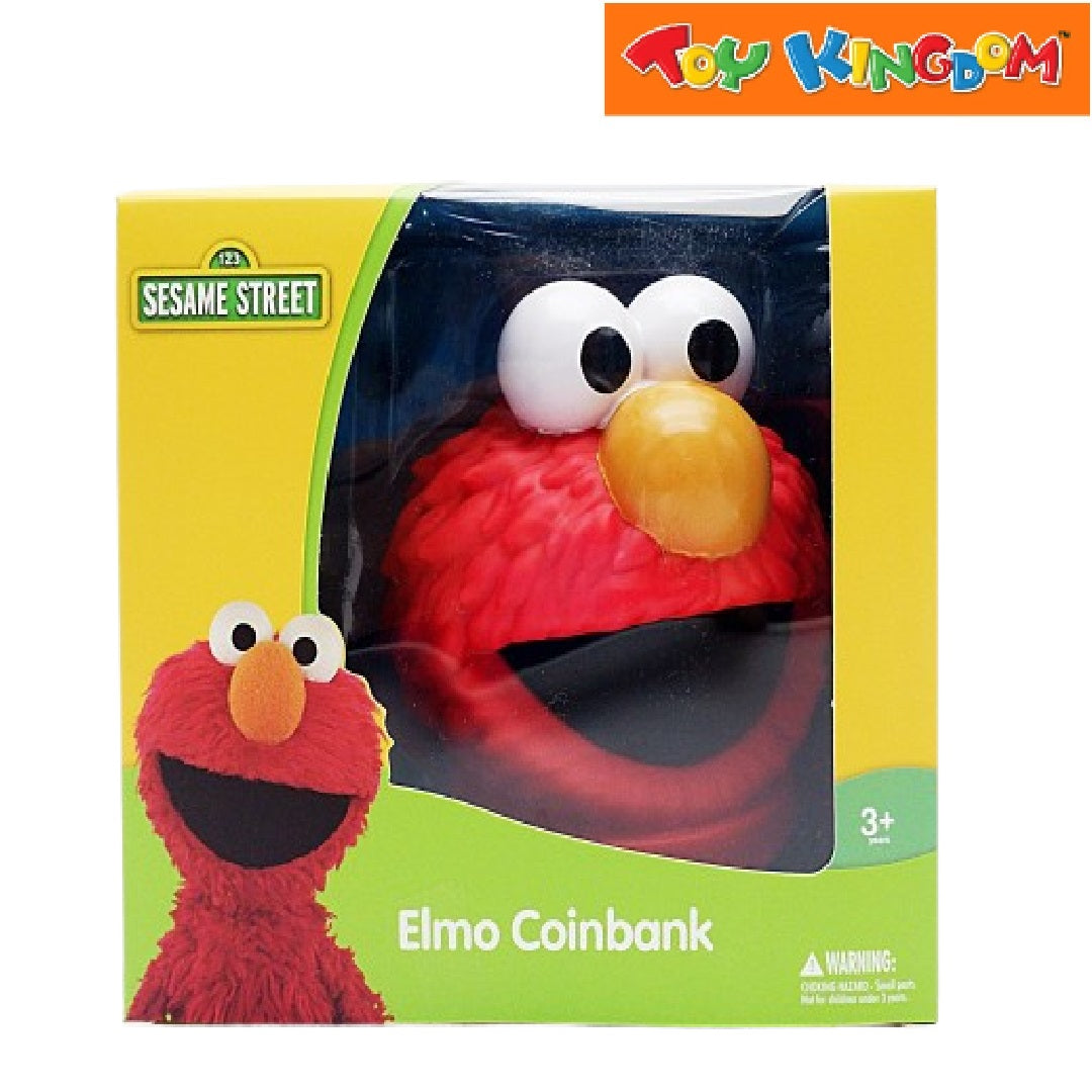 Sesame Street Elmo Head Coinbank | Toy Kingdom
