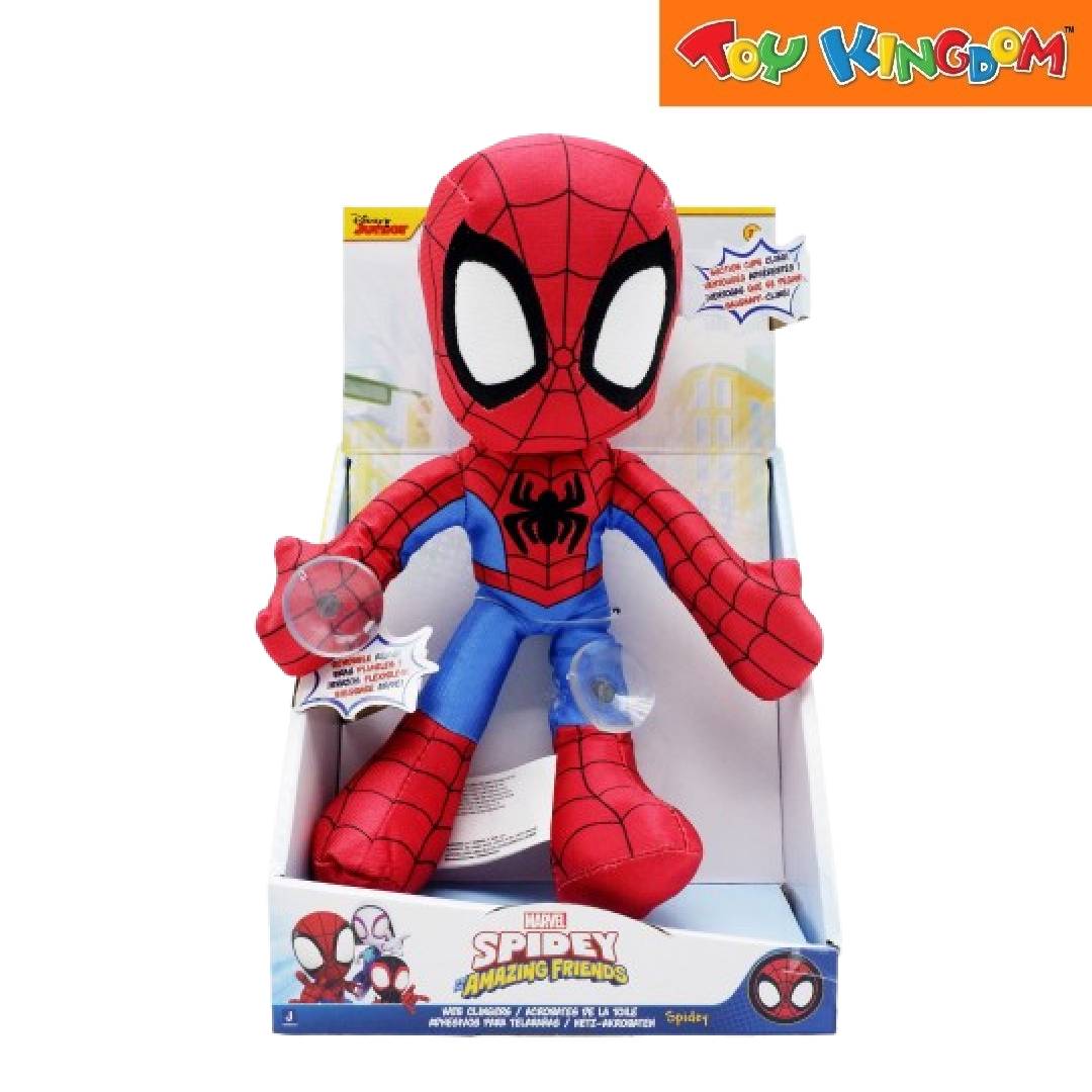 Disney Junior Marvel SAF Web Clingers Spidey Plush | Toy Kingdom
