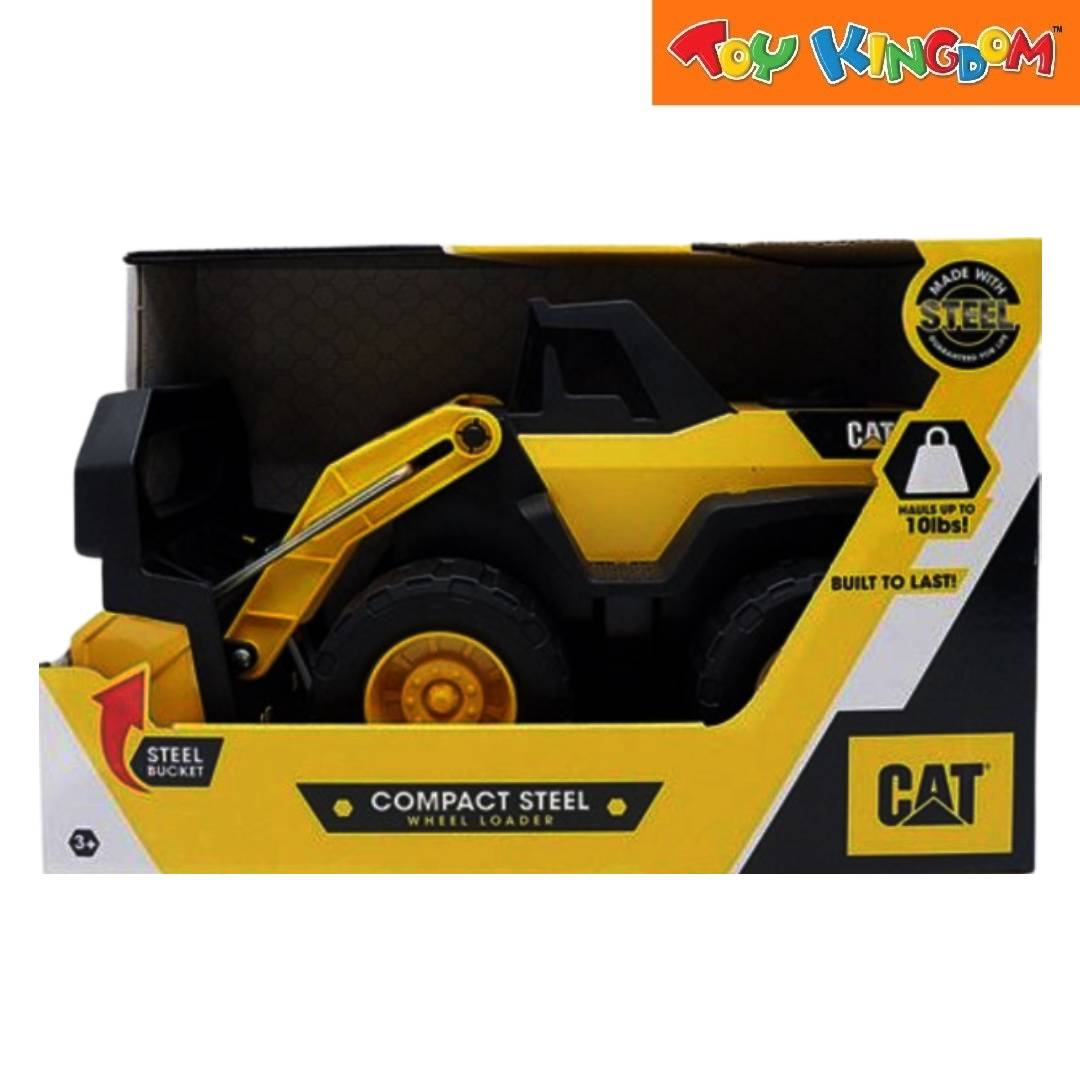 CAT Compact Steel Wheel Loader Vehicle | Toy Kingdom