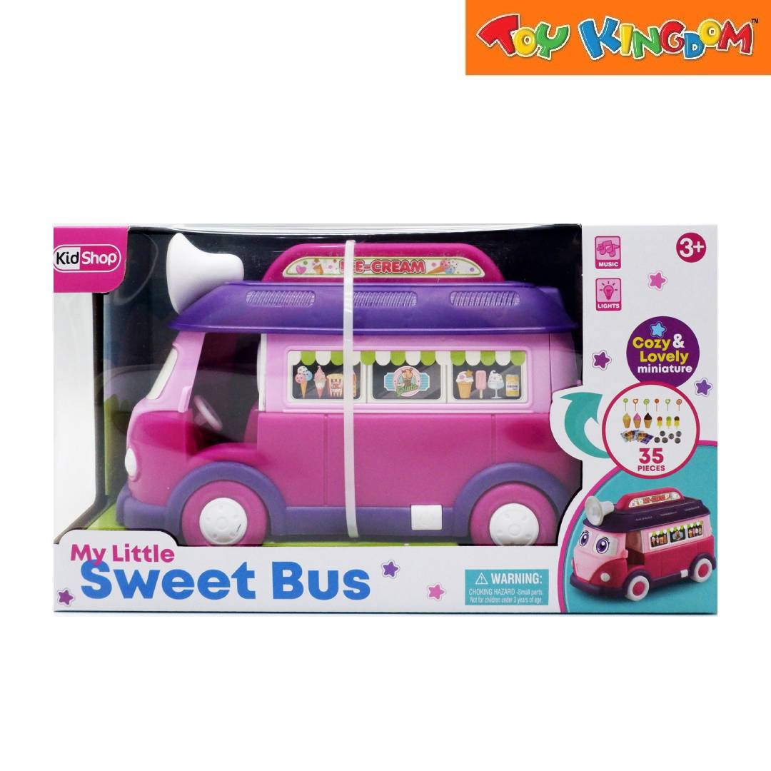 KidShop Cozy & Lovely Miniature My Little Sweet Bus Playset – Toy Kingdom
