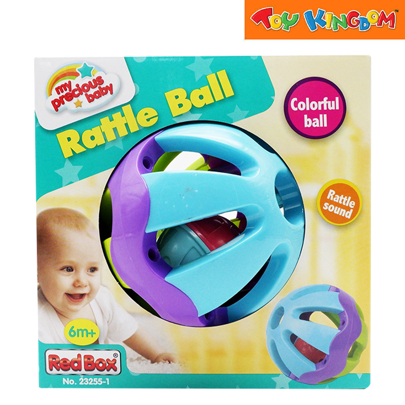 Red Box My Precious Baby Rattle Ball | Toy Kingdom