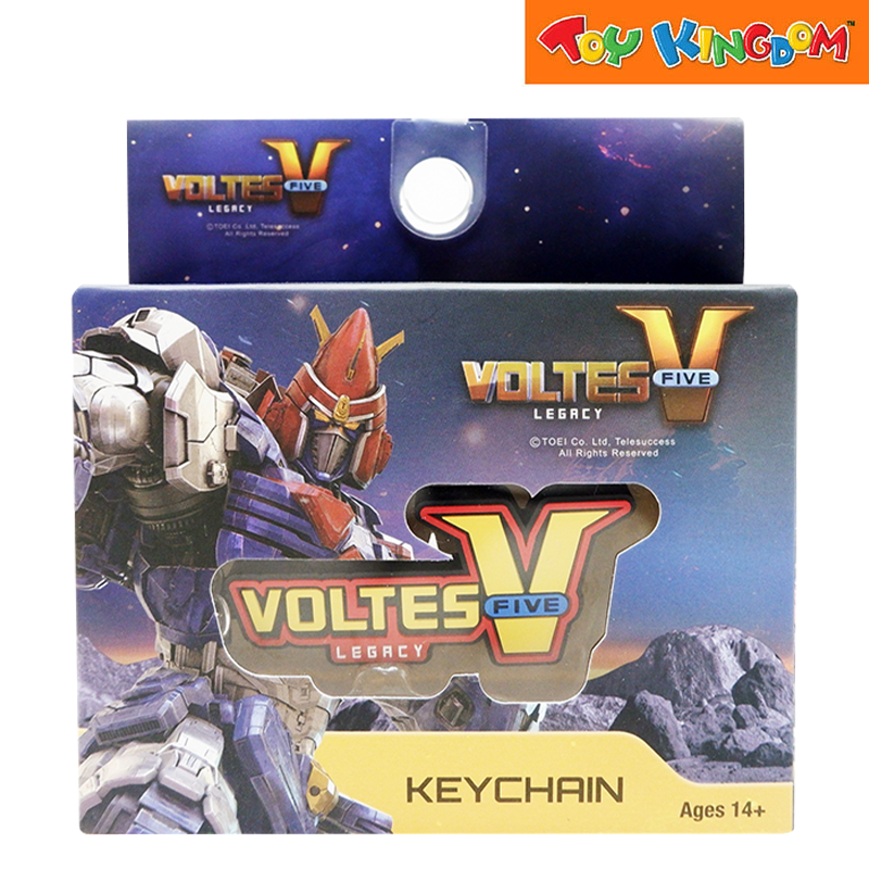 Voltes V Legacy Logo Keychain – Toy Kingdom