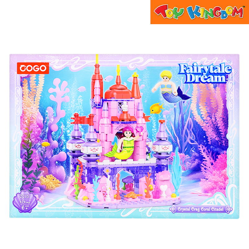 Cogo Blocks Crystal Crag Coral Citadel 424pcs Building Blocks – Toy Kingdom