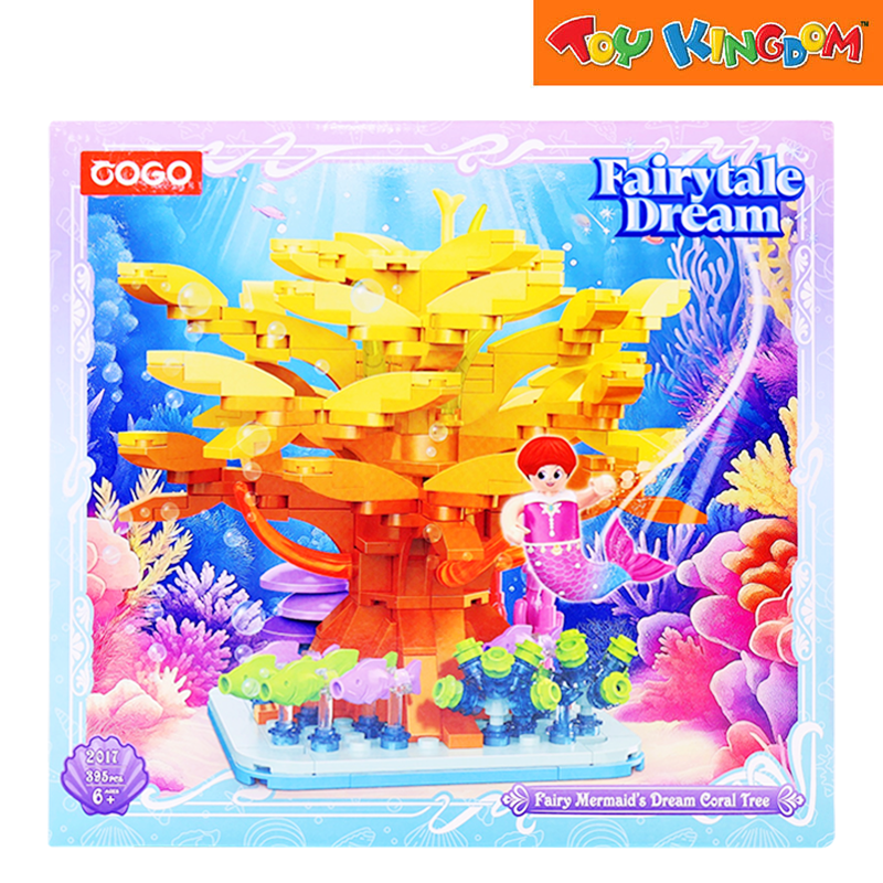 Cogo Blocks Fairy Mermaid's Dream Coral Tree 395pcs Building Blocks ...