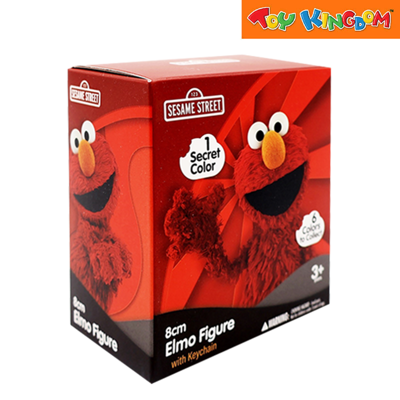 Sesame Street 8cm Elmo Figure with Keychain 6 Assorted – Toy Kingdom
