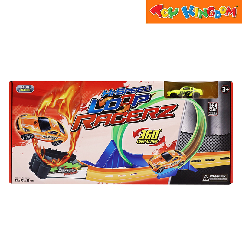 Dream Machine Dual Loop Race Track Playset – Toy Kingdom