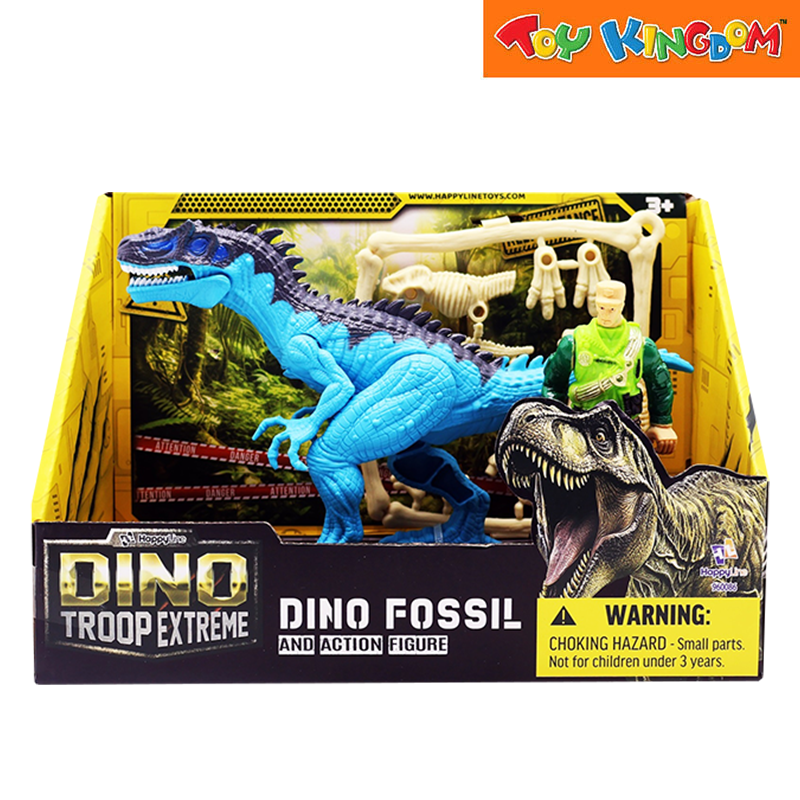 Dino Troop Extreme Dino Fossil & Action Figure Playset – Toy Kingdom