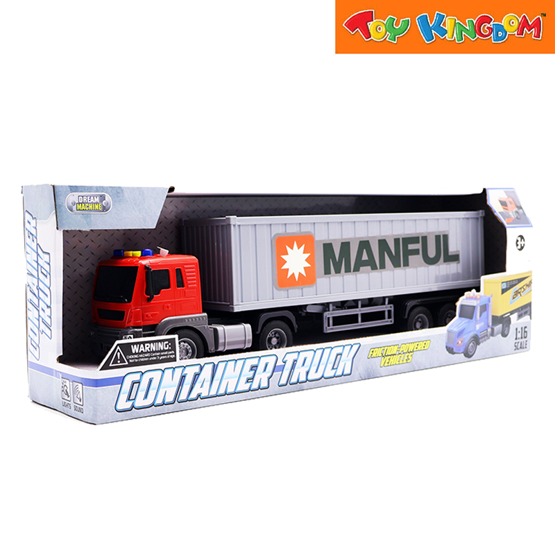 Dream Machine Container Truck Friction Powered Vehicle – Toy Kingdom