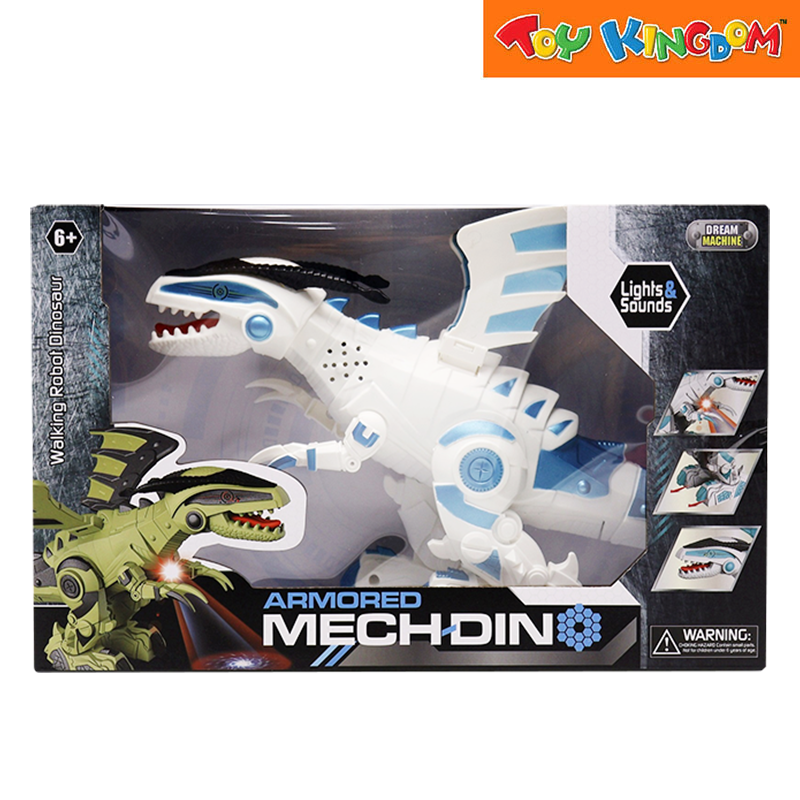 Dream Machine Armored Mech Dino Walking Robot Dinosaur – Toy Kingdom