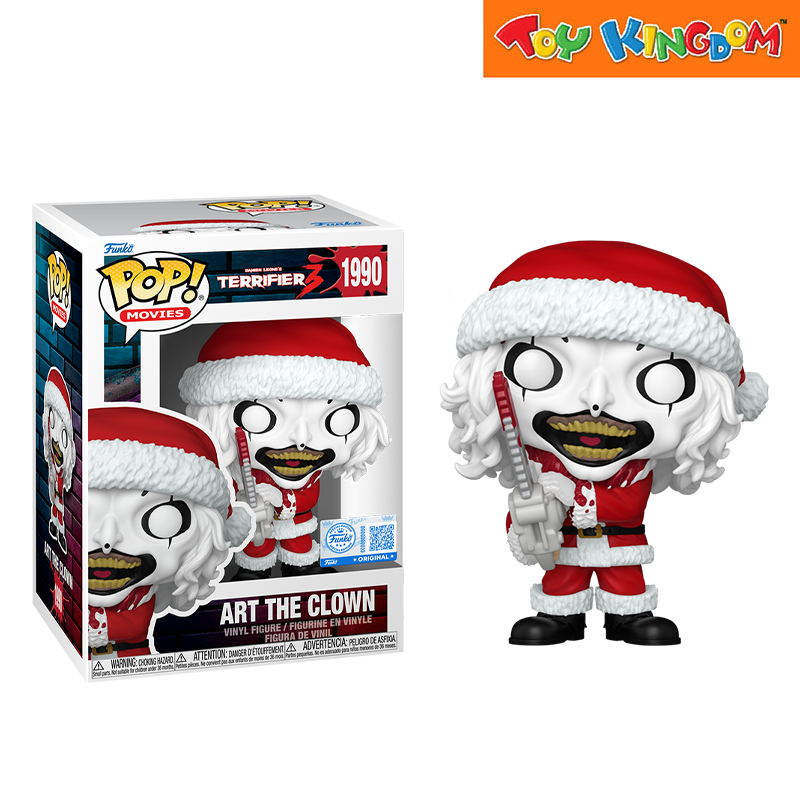 Funko Pop! Movies Terrifier 3 Art the Clown with Chainsaw Vinyl Figure ...