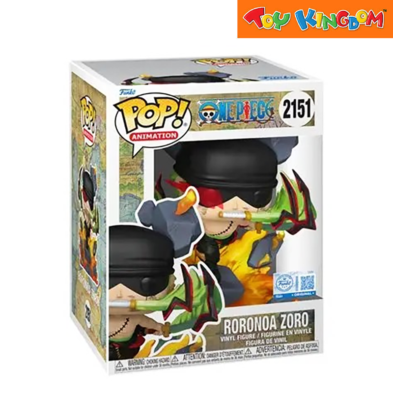 Funko Pop! Animation Premium One Piece Roronoa Zoro VInyl Figure – Toy ...
