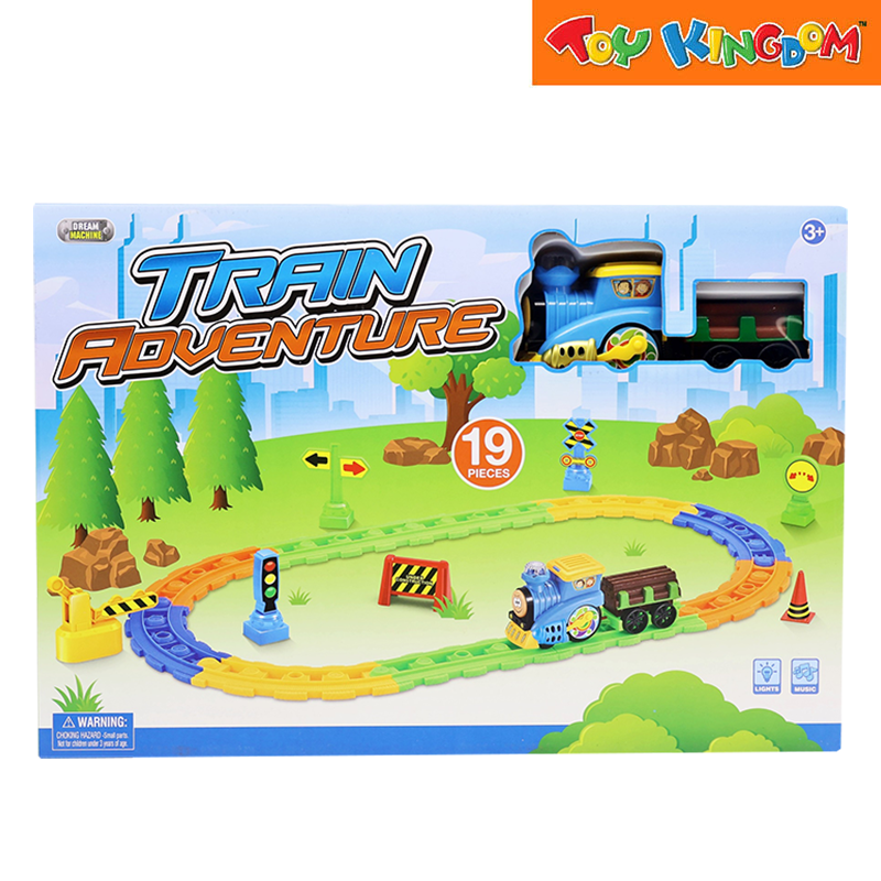 Dream Machine Train Adventure 19pcs Toy Train Set – Toy Kingdom