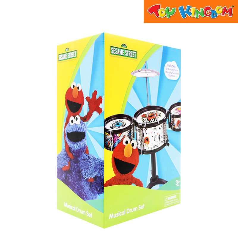 Sesame Street Musical Drum Set – Toy Kingdom
