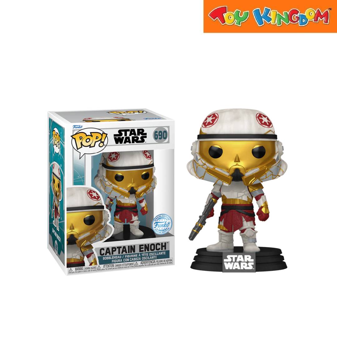 Funko Pop! Star Wars Bobblehead Captain Enoch Figure | Toy Kingdom
