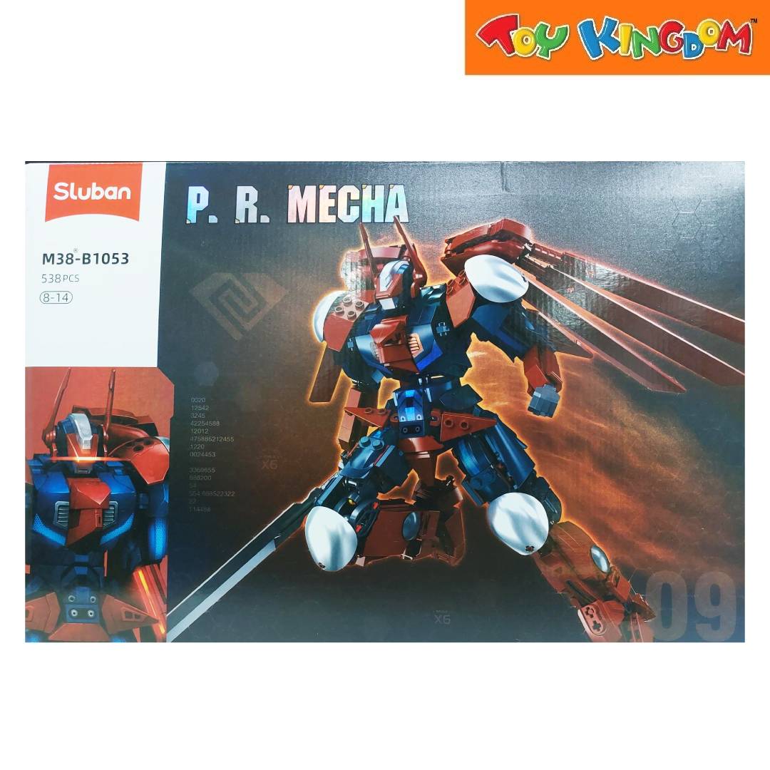 Sluban P.R Mecha Robot 09 538pcs Bricks Set – Toy Kingdom