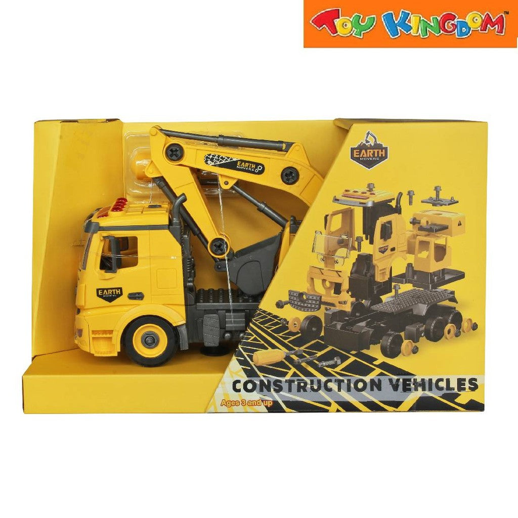 Earth Movers Construction Vehicles Excavator | Toy Kingdom