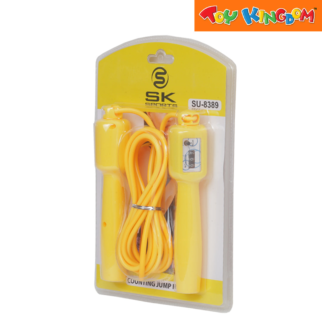 Yellow Counting Jump Rope | Toy Kingdom
