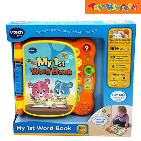 Vtech Baby My 1st Word Book | Toy Kingdom | Toy Kingdom