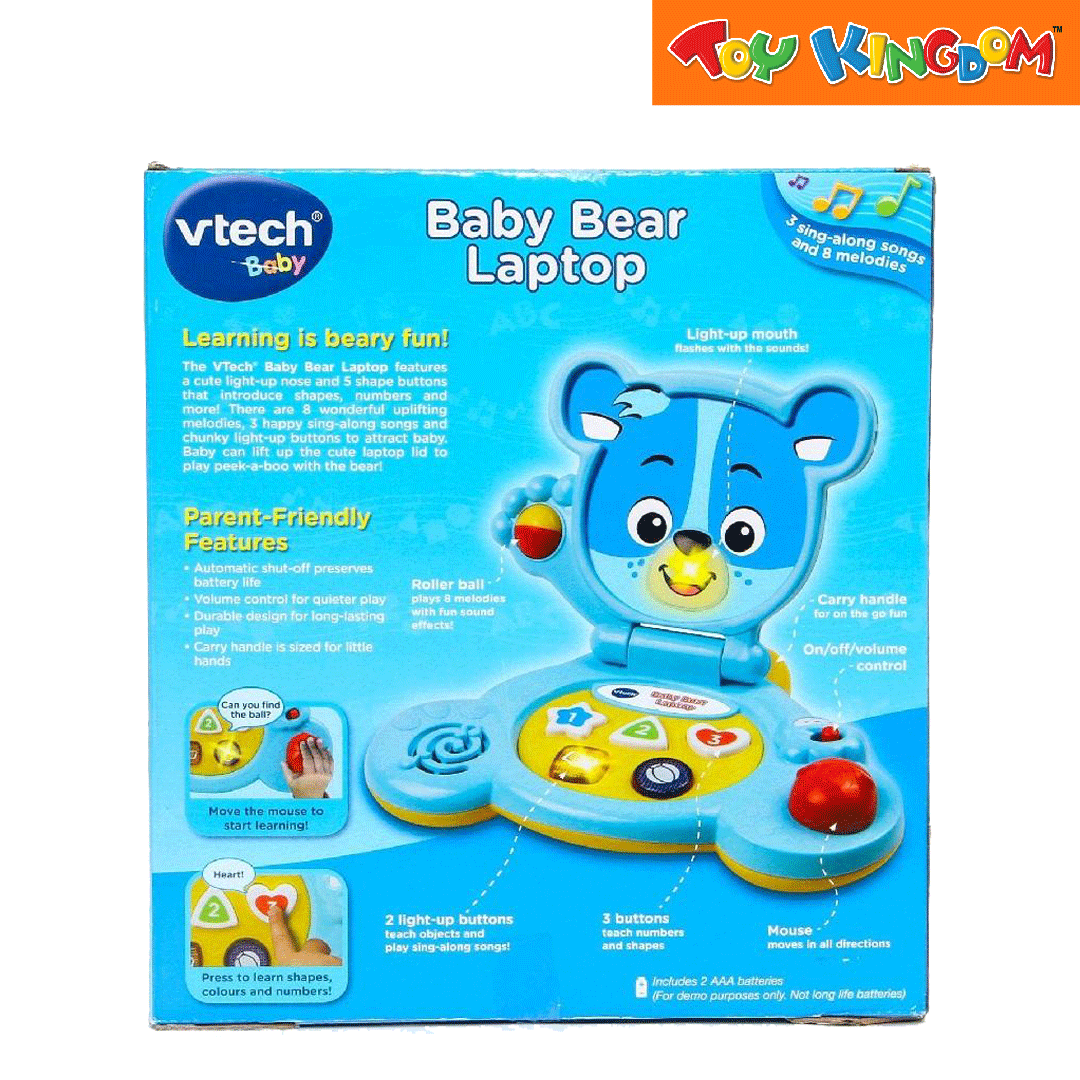 VTech Baby-Baby Bear Laptop | Toy Kingdom