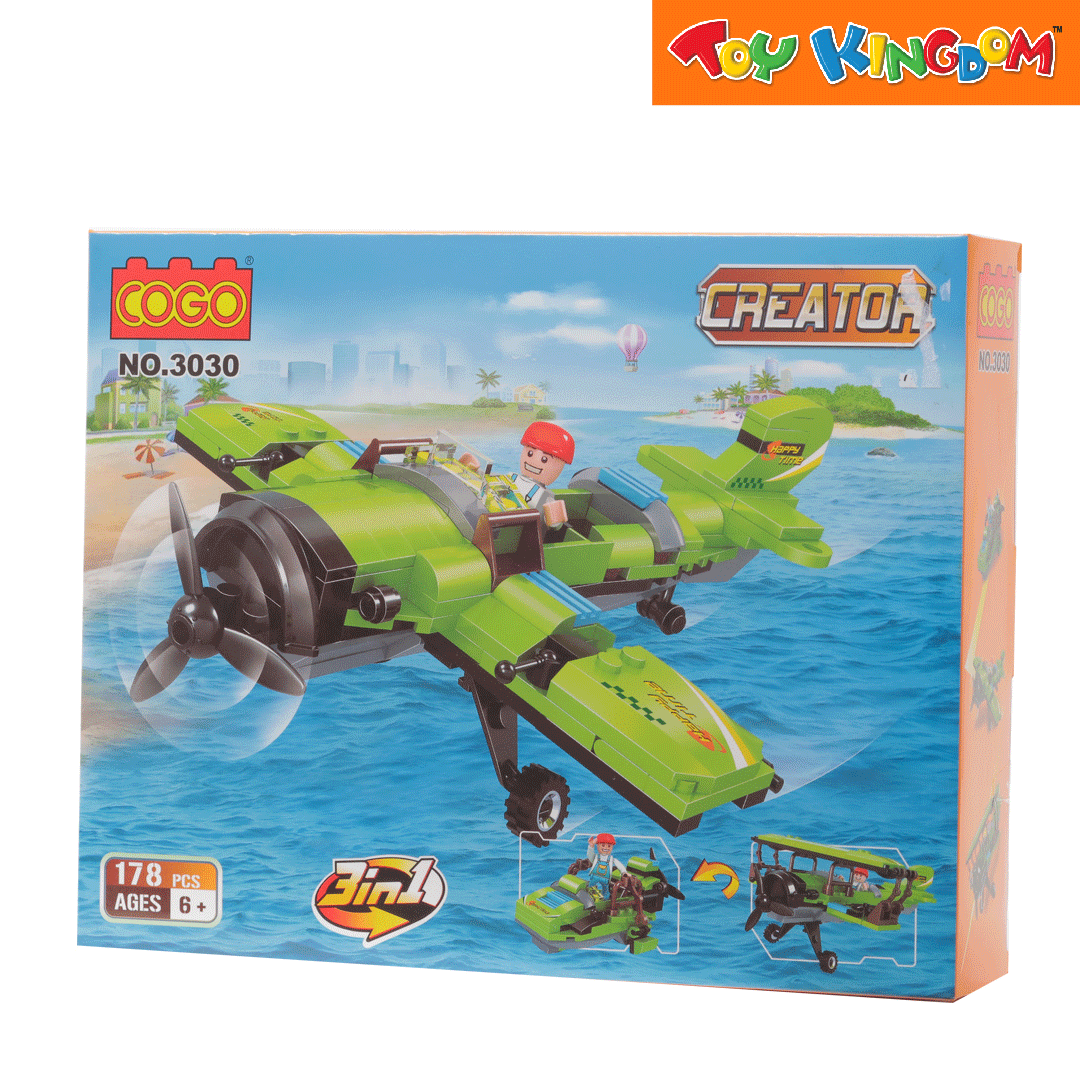 Cogo Creator 3-in-1 Building Blocks | Toy Kingdom