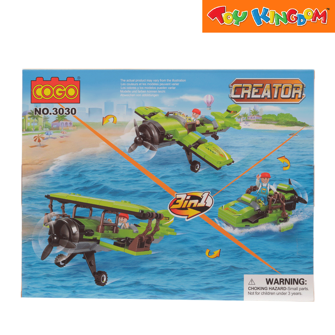 Cogo Creator 3-in-1 Building Blocks | Toy Kingdom