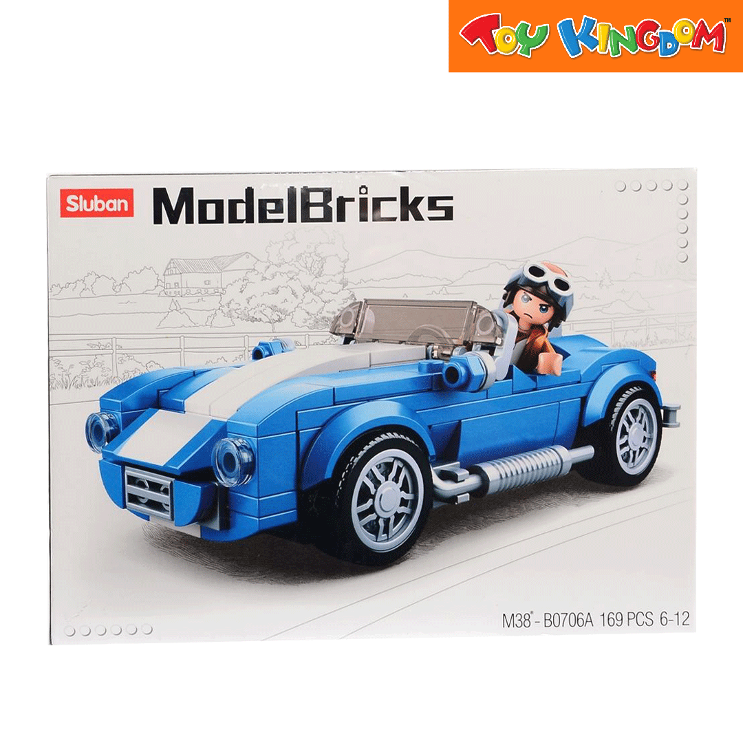 Sluban 169-pcs. Classic Sports Car ModelBricks Toy for Kids | Toy Kingdom