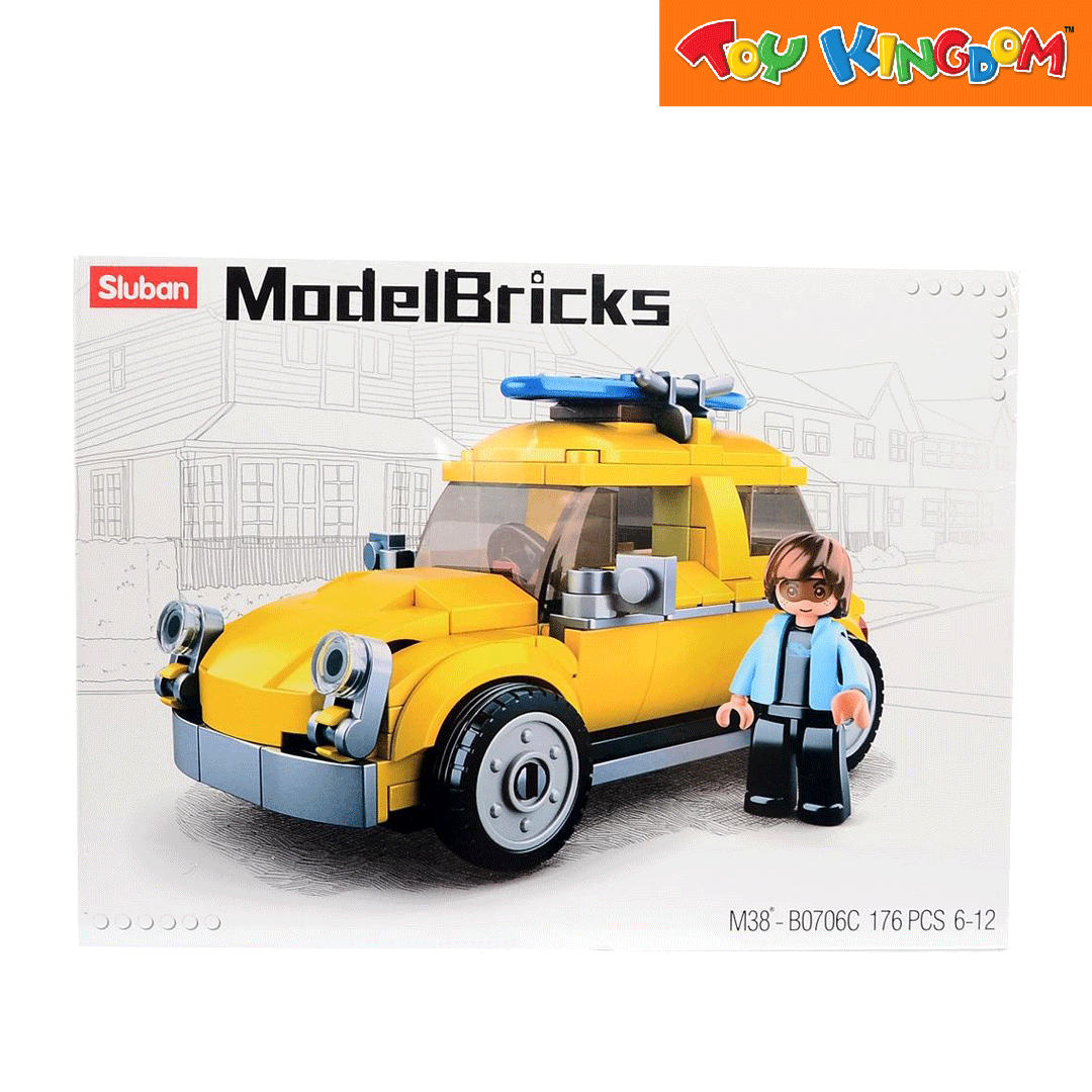 Sluban 176-pcs. Classic German Car ModelBricks Toy for Kids | Toy Kingdom