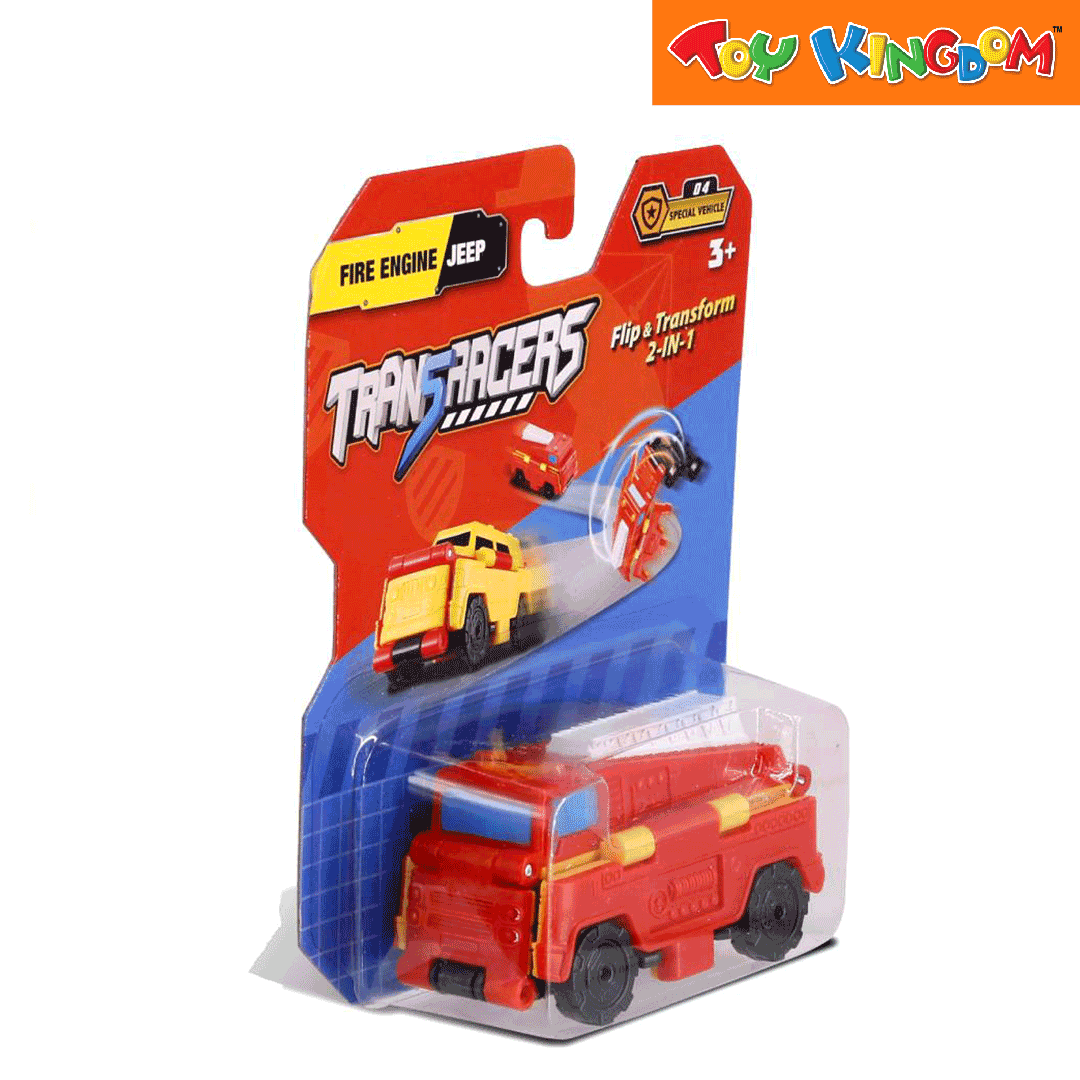 Auldey Transracers Fire Engine Jeep | Toy Kingdom