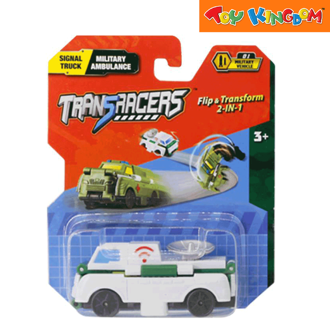 Transracers Signal Truck Military Ambulance | Toy Kingdom
