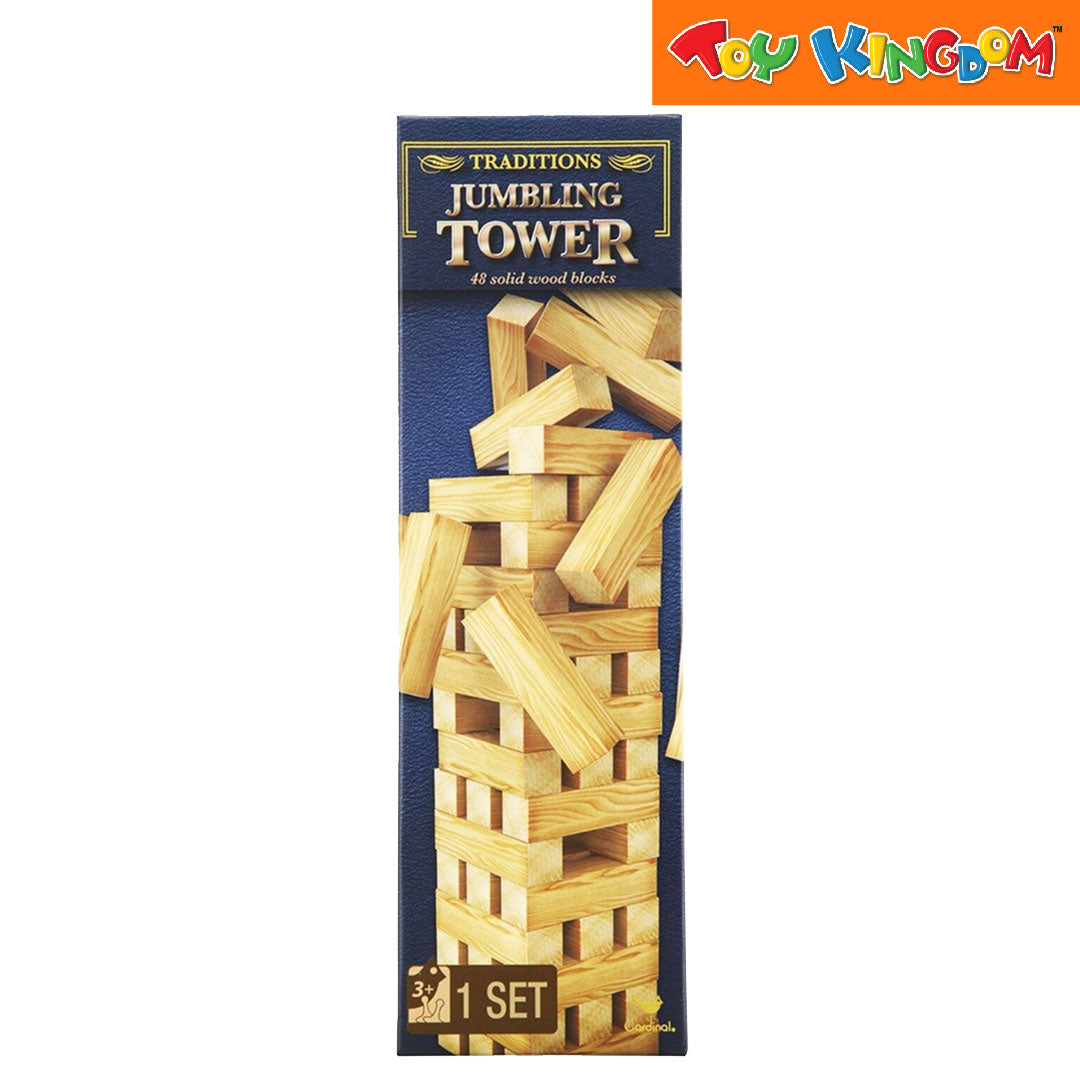 Cardinal Games Traditions Jumbling Tower Game | Toy Kingdom