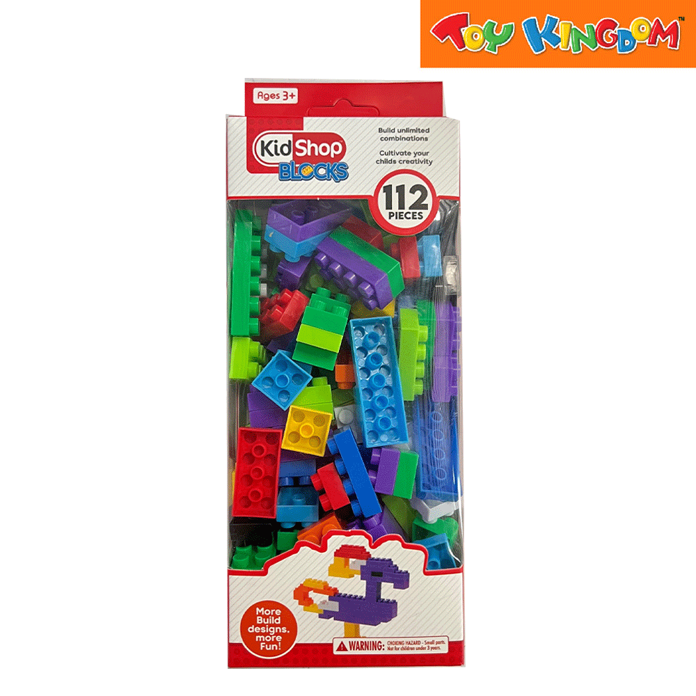 KidShop 112 pcs Building Blocks | Toy Kingdom