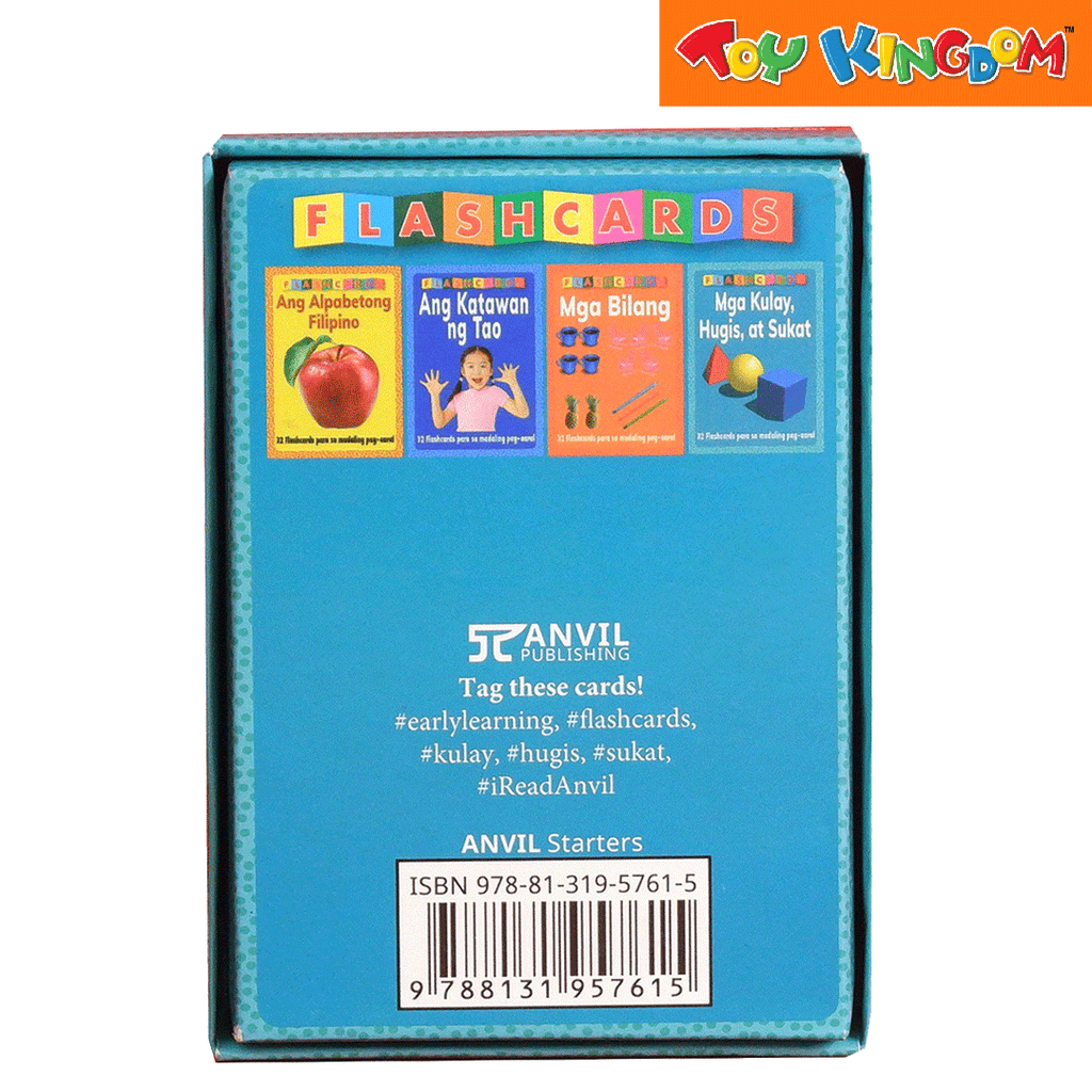 Mga Kulay, Hugis, at Sukat Flash Cards | Toy Kingdom
