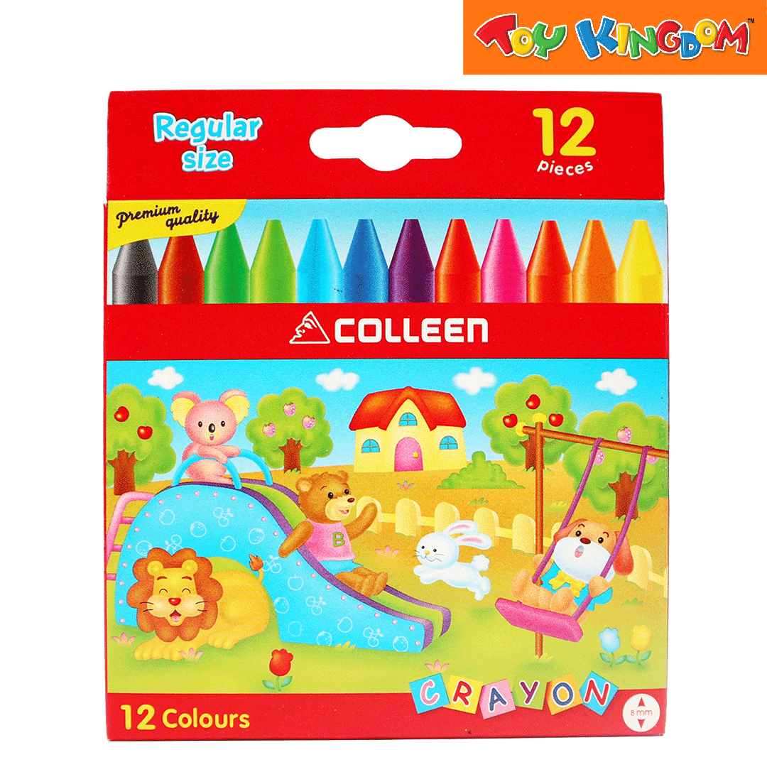 Colleen 12 Colors Crayon | Toy Kingdom
