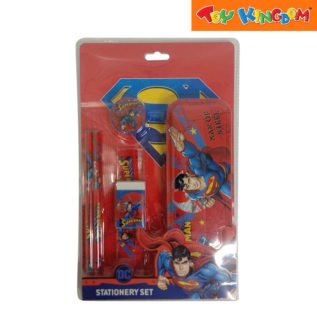 Superman Set 2 6 pcs Stationery Set | Toy Kingdom