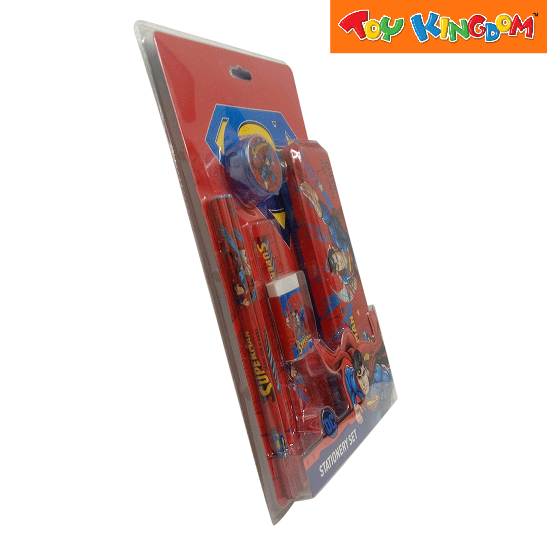 Superman Set 2 6 pcs Stationery Set | Toy Kingdom