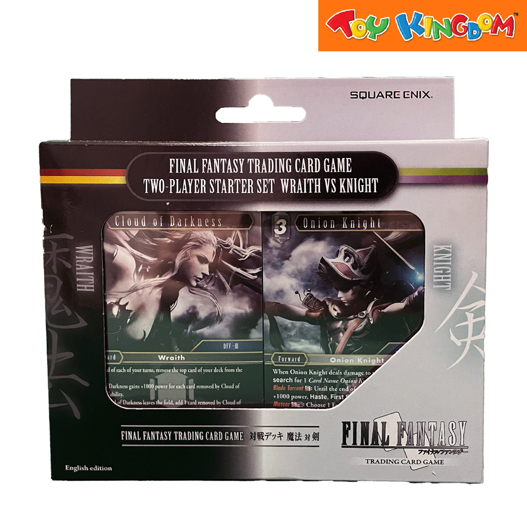 Square Enix Final Fantasy Trading Card Game Wraight Vs. Knight Card Se ...