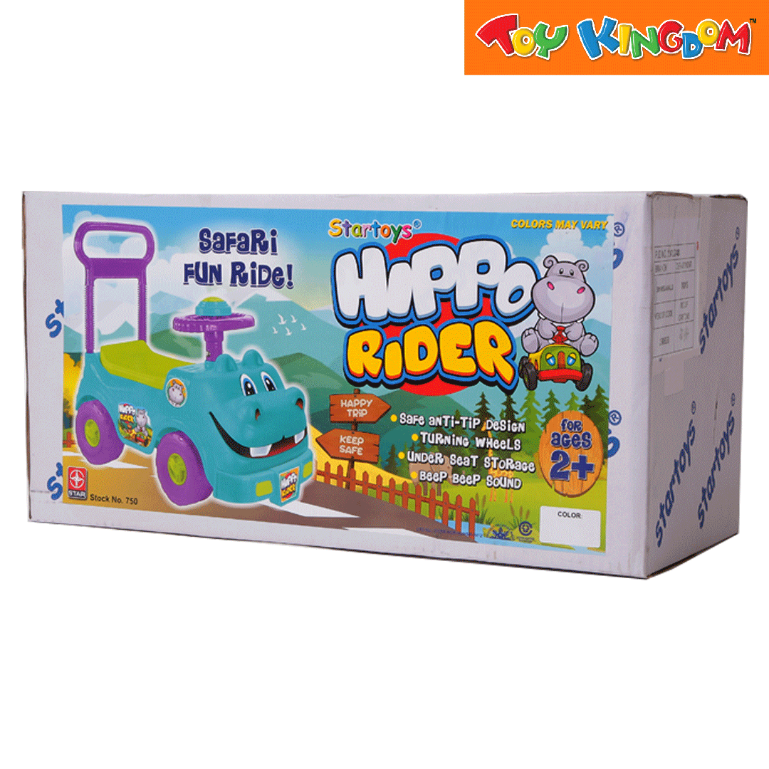 Hippo Rider Kiddie Ride-on | Toy Kingdom