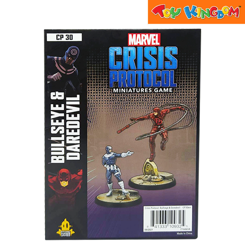 Marvel CP 30 Crisis Protocol Bullseye and Daredevil Character Pack ...