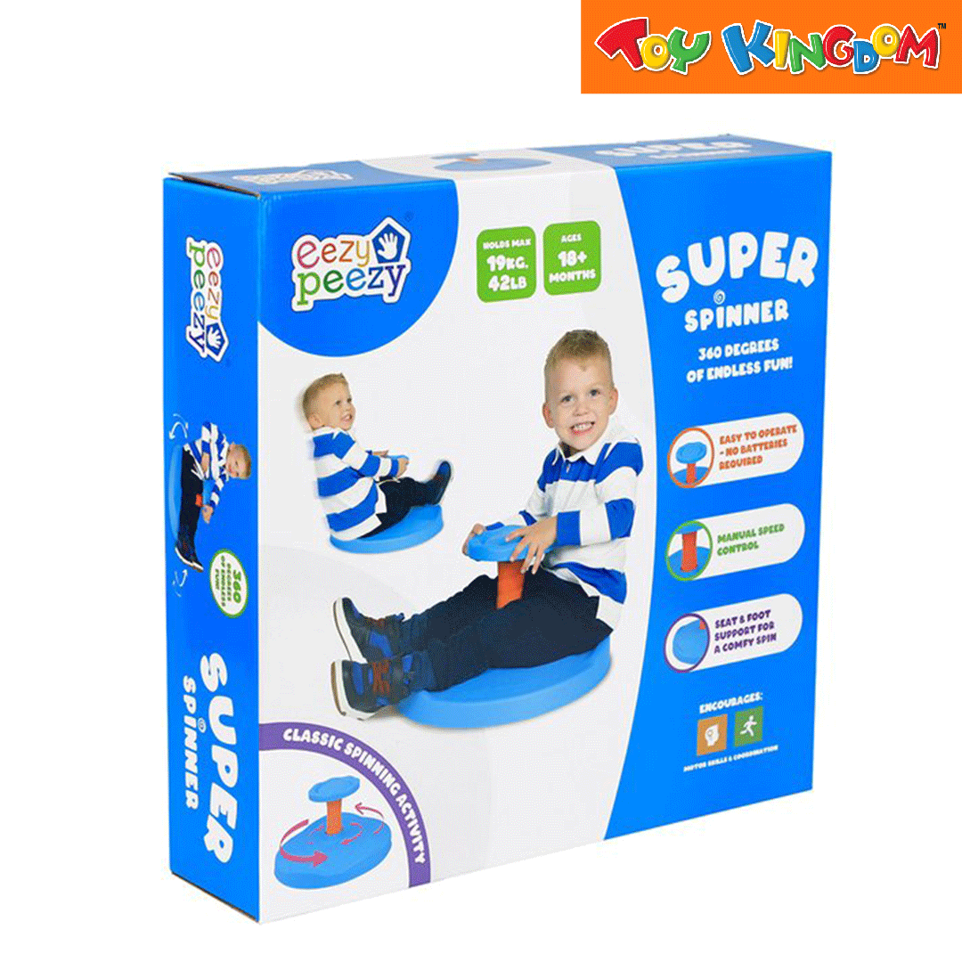 Eezy Peezy Blue Super Spinner | Toy Kingdom