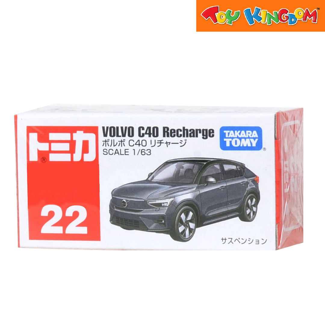 Tomica No.22-9 VOLVO C40 Recharge 2022 Die-cast Vehicle