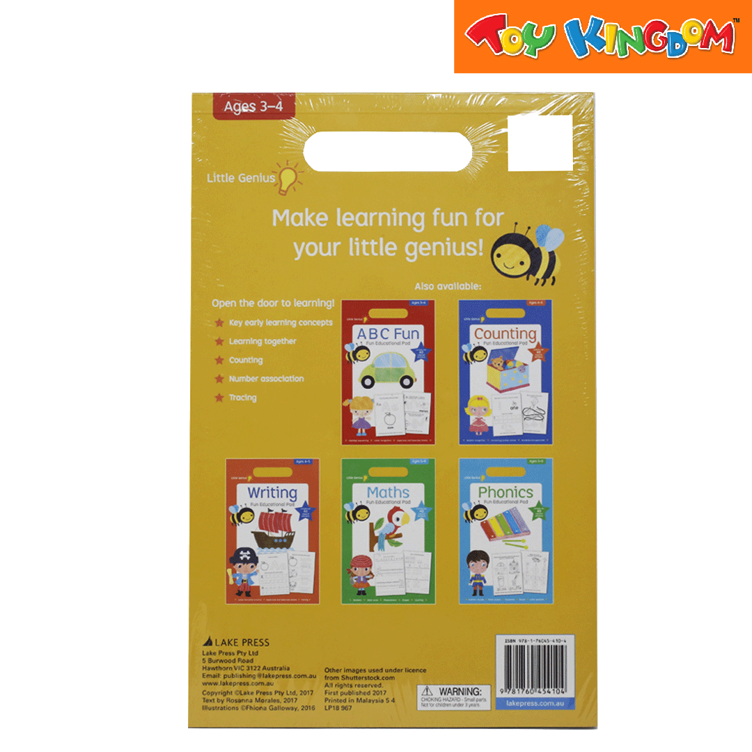 Learning is Fun Little Genius Fun Educational Pad - 123 Fun | Toy Kingdom