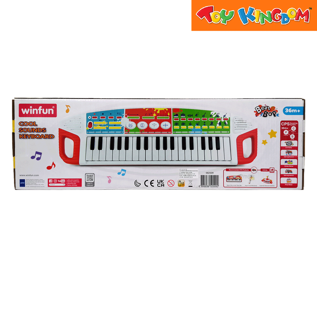 WinFun Cool Sound Keyboard Toy | Toy Kingdom