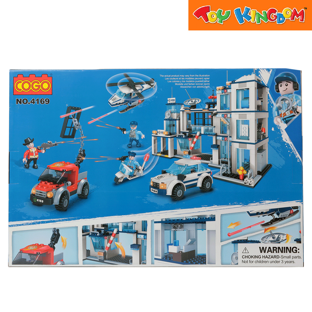 Cogo City Police Building Blocks | Toy Kingdom
