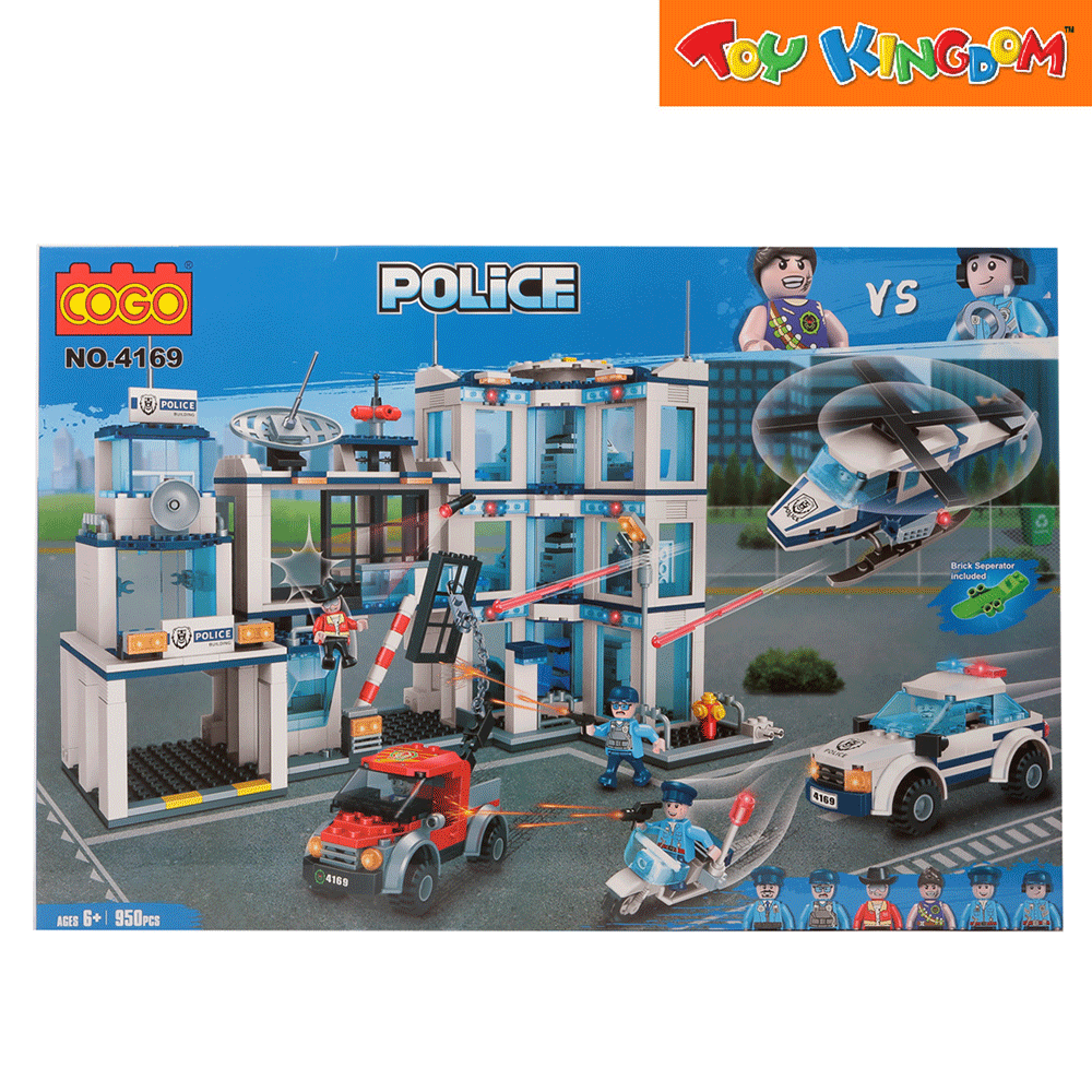 Cogo City Police Building Blocks | Toy Kingdom