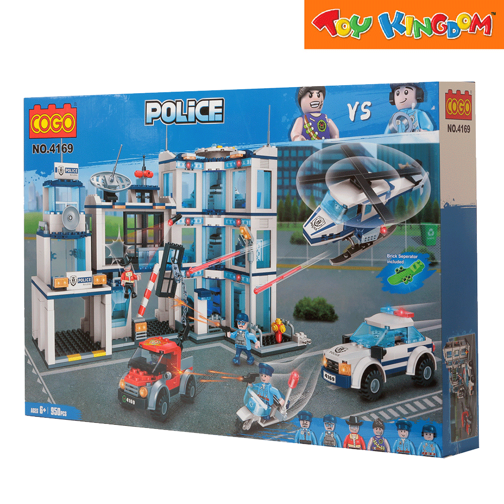 Cogo City Police Building Blocks | Toy Kingdom